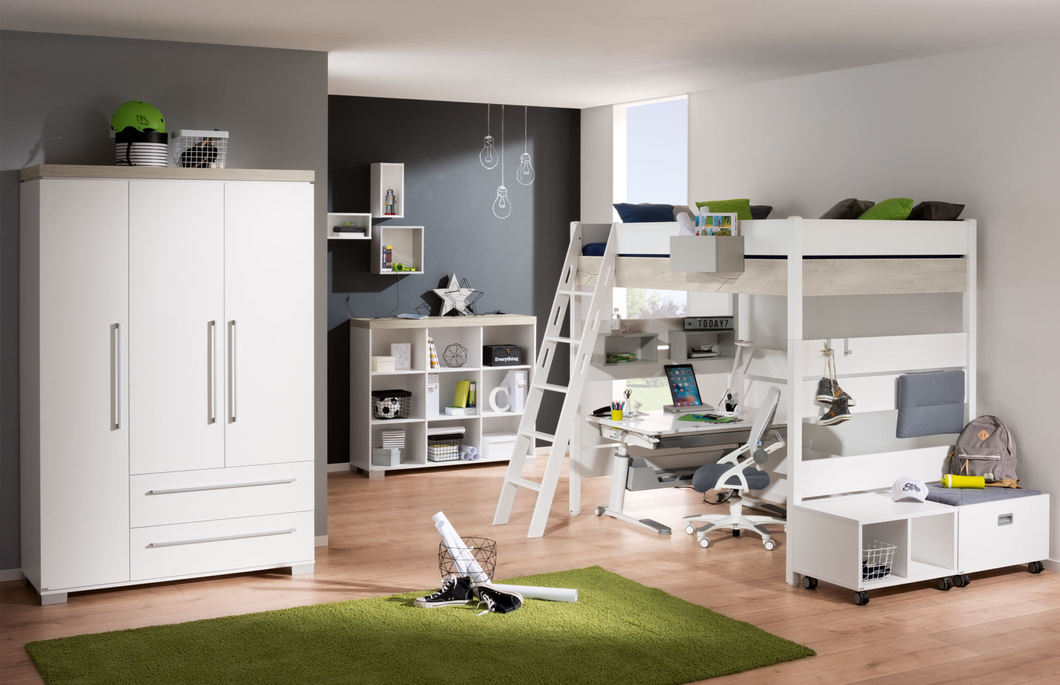 Home Kindermöbel, Babymöbel, Schreibtisch, Hochbett & Co